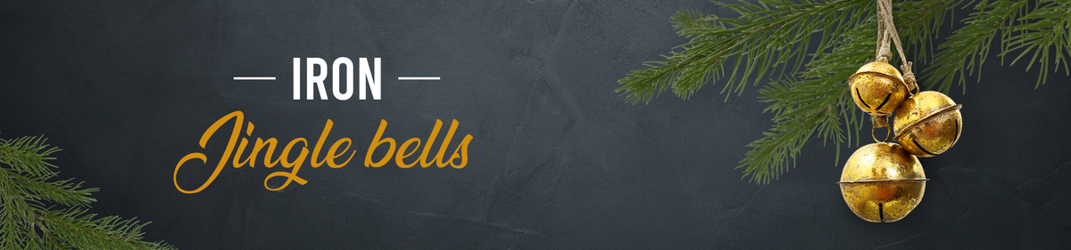 Buy Antique, Vintage Iron Jingle Bells for Sale | Indibell Studio