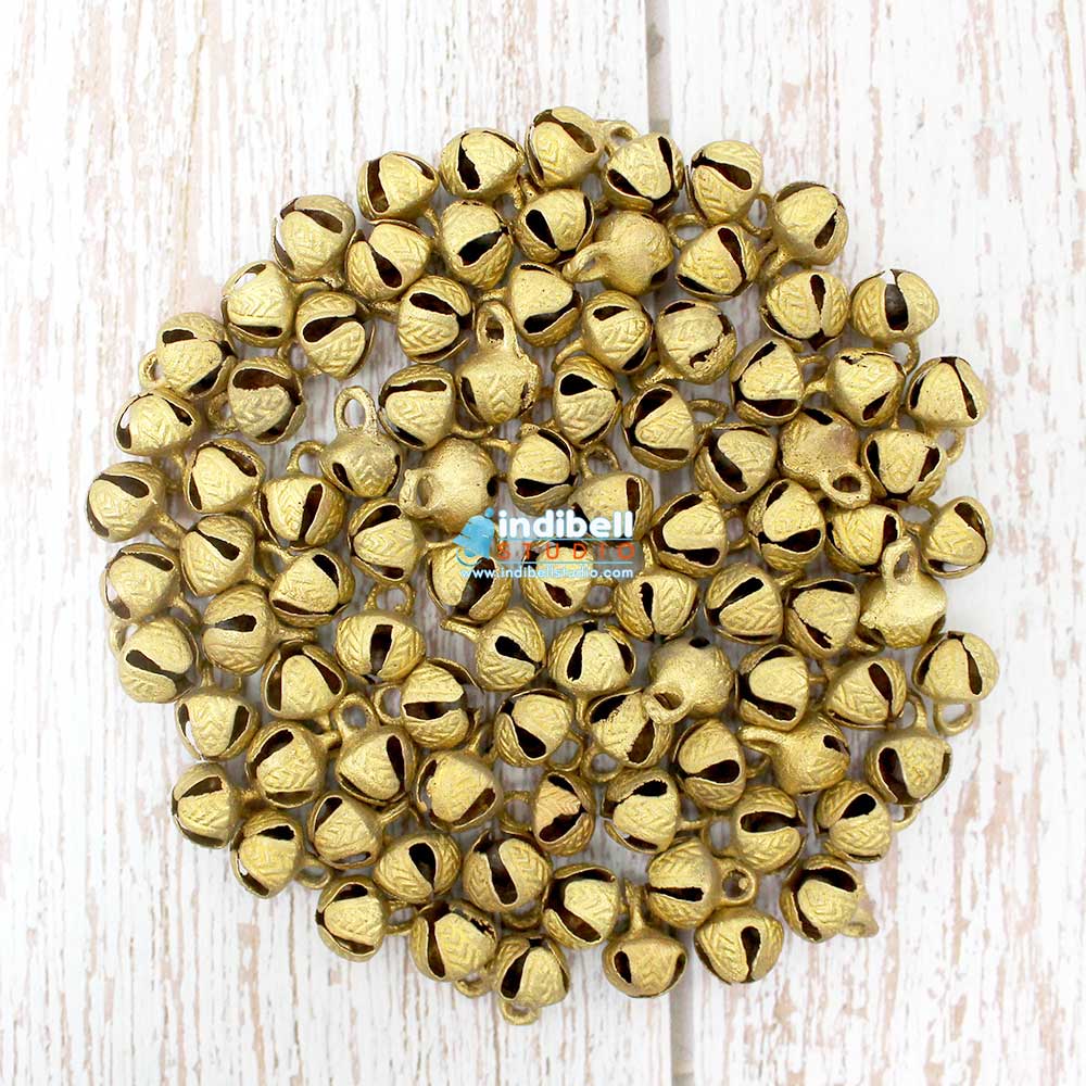 Flower Petal Crafting Jingle Bells Indian Ghungroo Bells Boho Bead ...