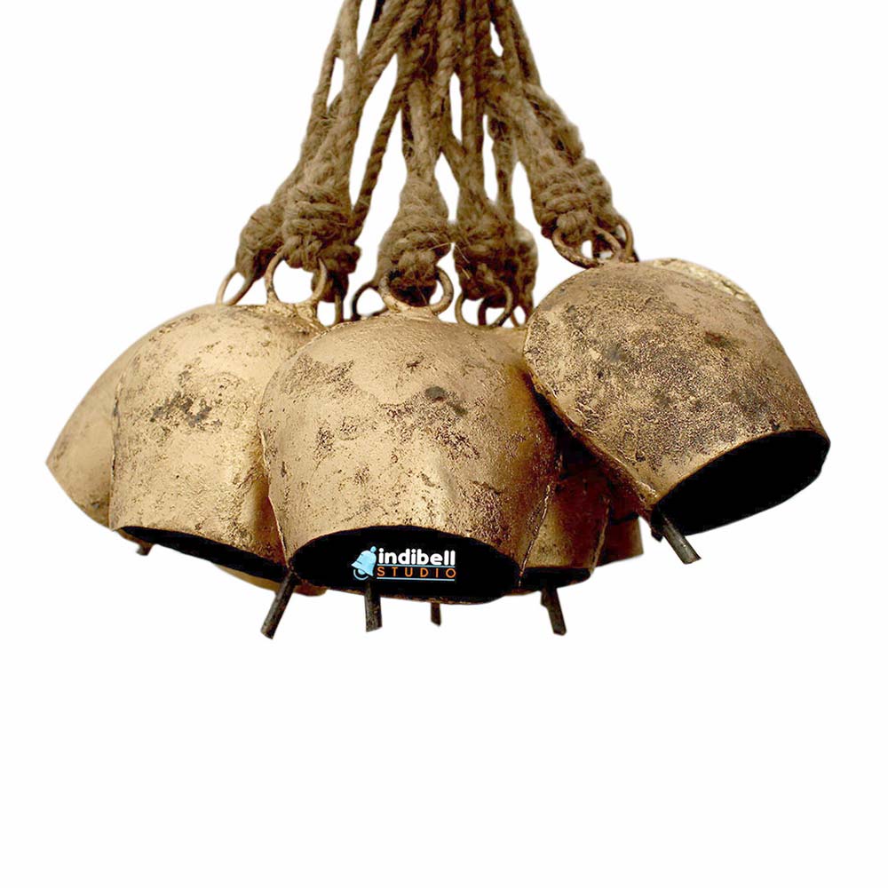 Rustic Semi Circle Mongolian Bells 3 Inch Cattle Bells for Decorative Use