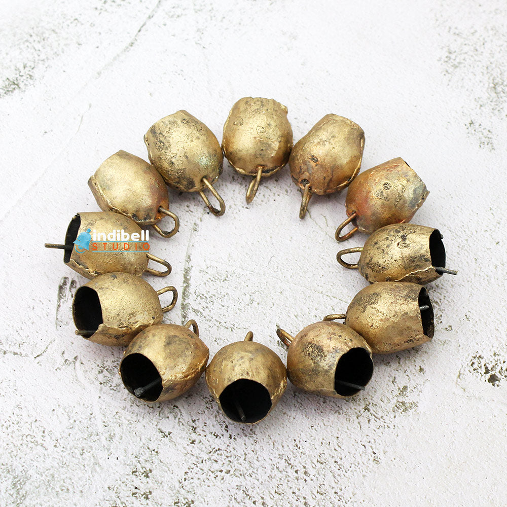 Mini Small Semi Circle Rustic Mongolian Wedding Decor DIY Bells